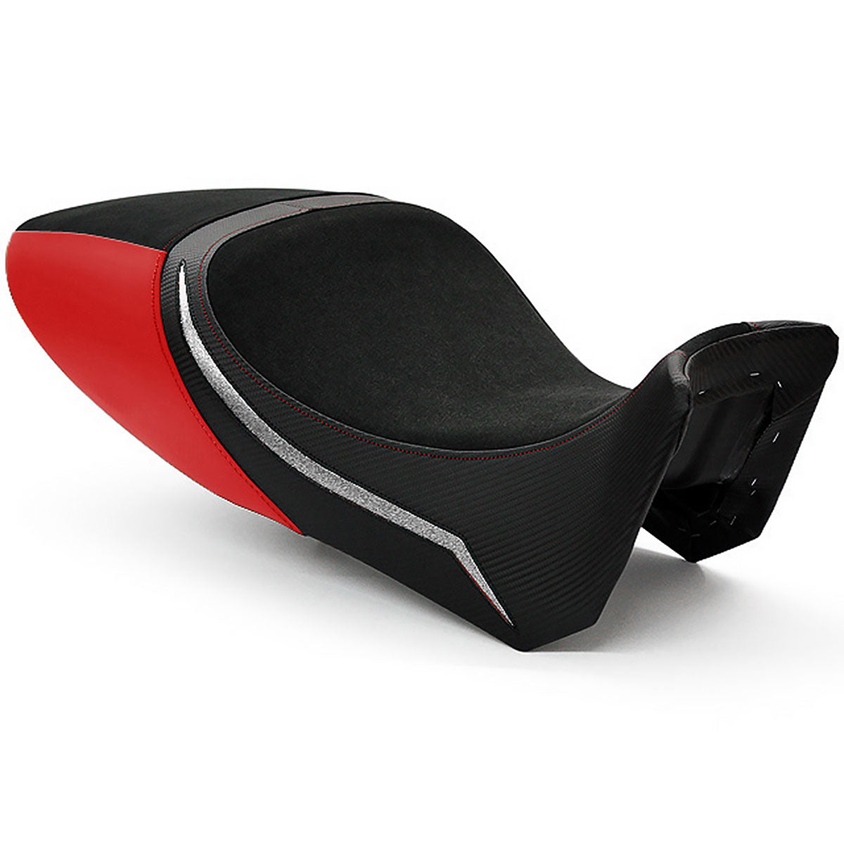 11-14 Ducati Diavel Touring Rider Seat Cover (Team Italia Suede) – Luimoto