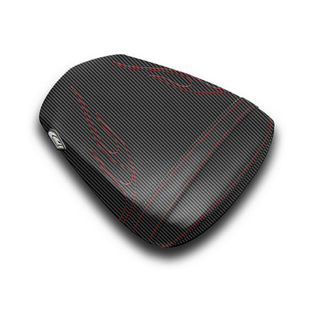03-05 Yamaha R6, 06-09 R6S Passenger Seat Cover (Flame) – Luimoto