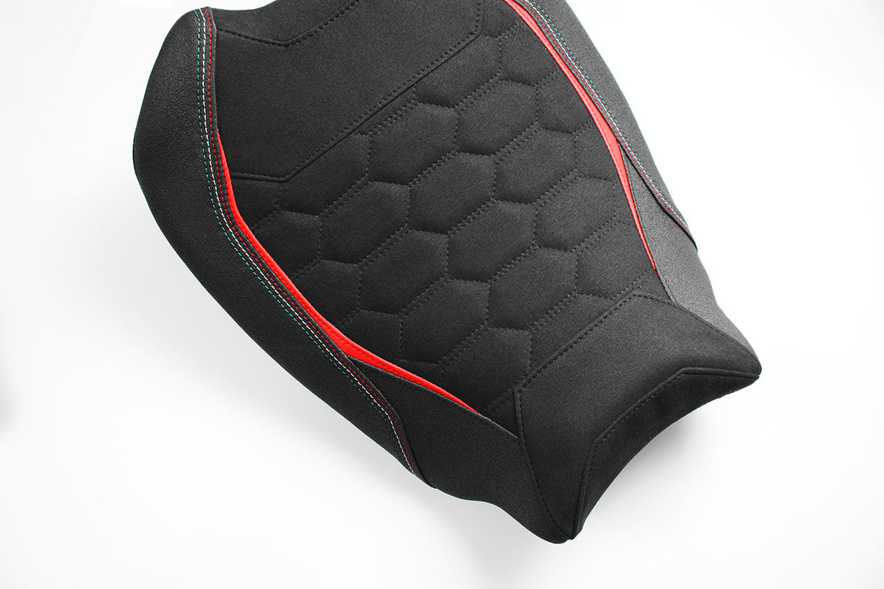 19-21 Ducati Panigale V4R Rider Seat Cover (HEX-R) – Luimoto